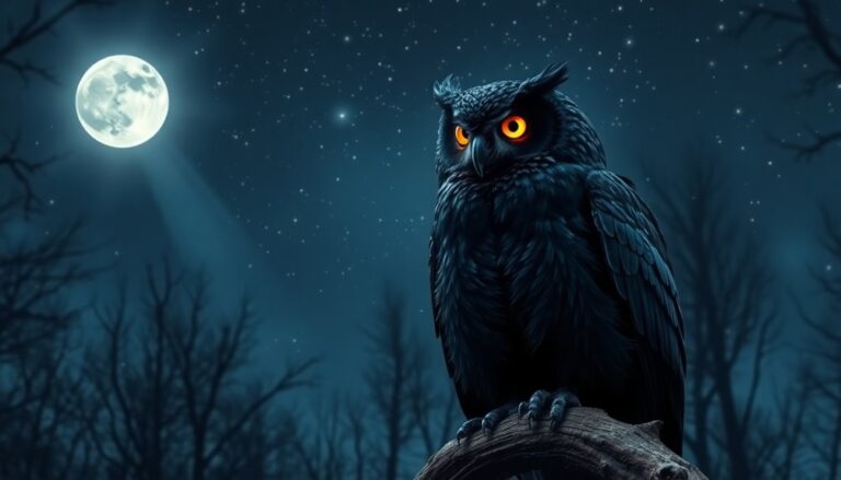 What Does a Black Owl Mean? The Nocturnal Symbol of Wisdom and Mystery ...